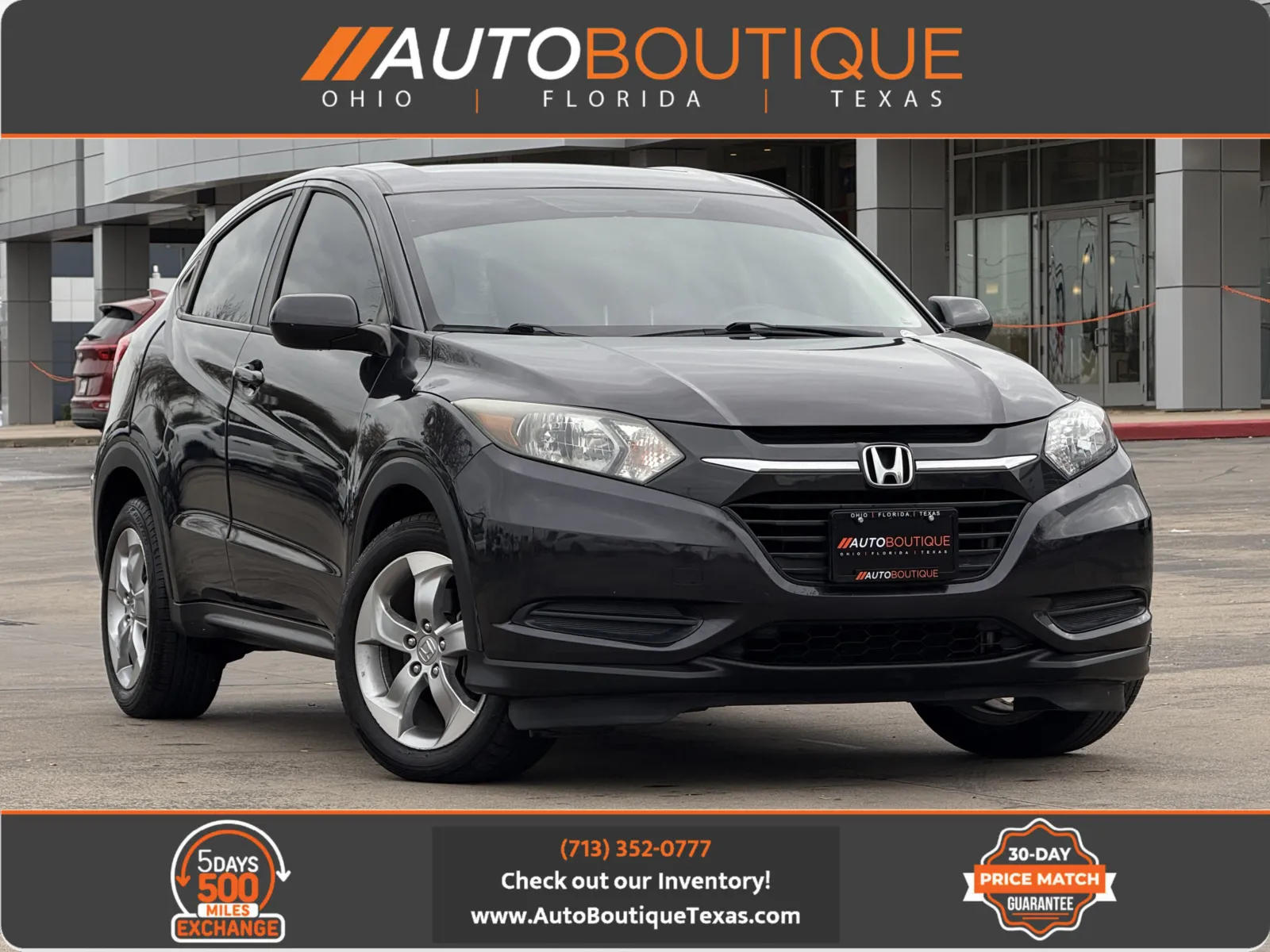 Used 2018 Honda HR-V LX for sale in Alvin, TX at Auto Boutique Texas ...