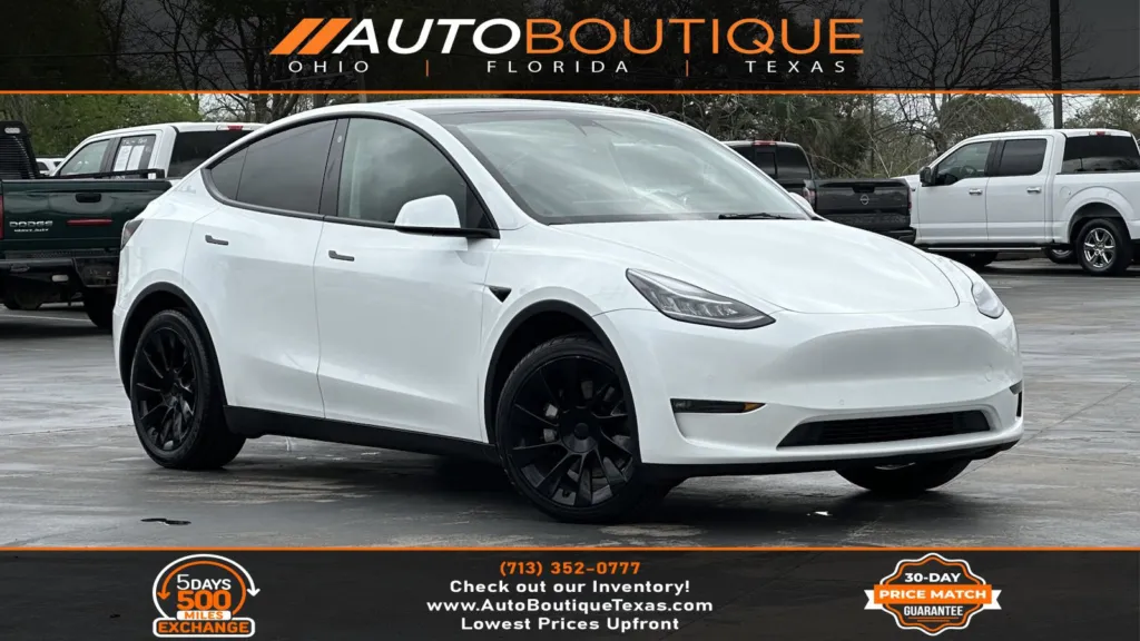 Used 2022 Tesla Model Y Long Range for sale in Alvin TX VIN 7SAYGDEE5NF387473