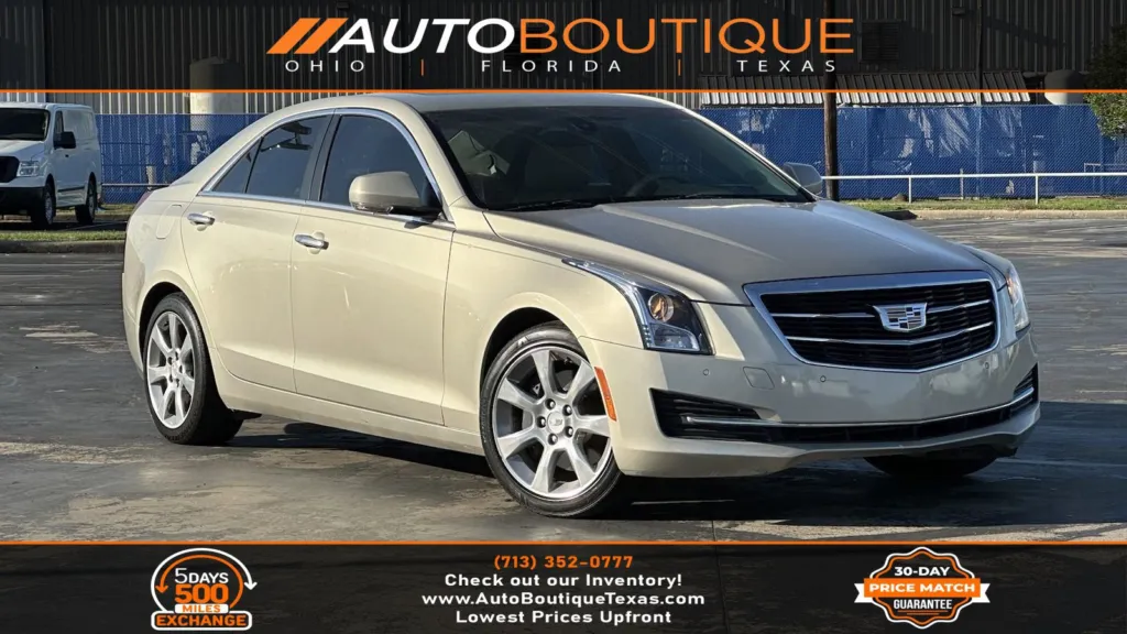 Used 2015 Cadillac ATS Sedan Luxury RWD for sale in Alvin, TX at Auto ...