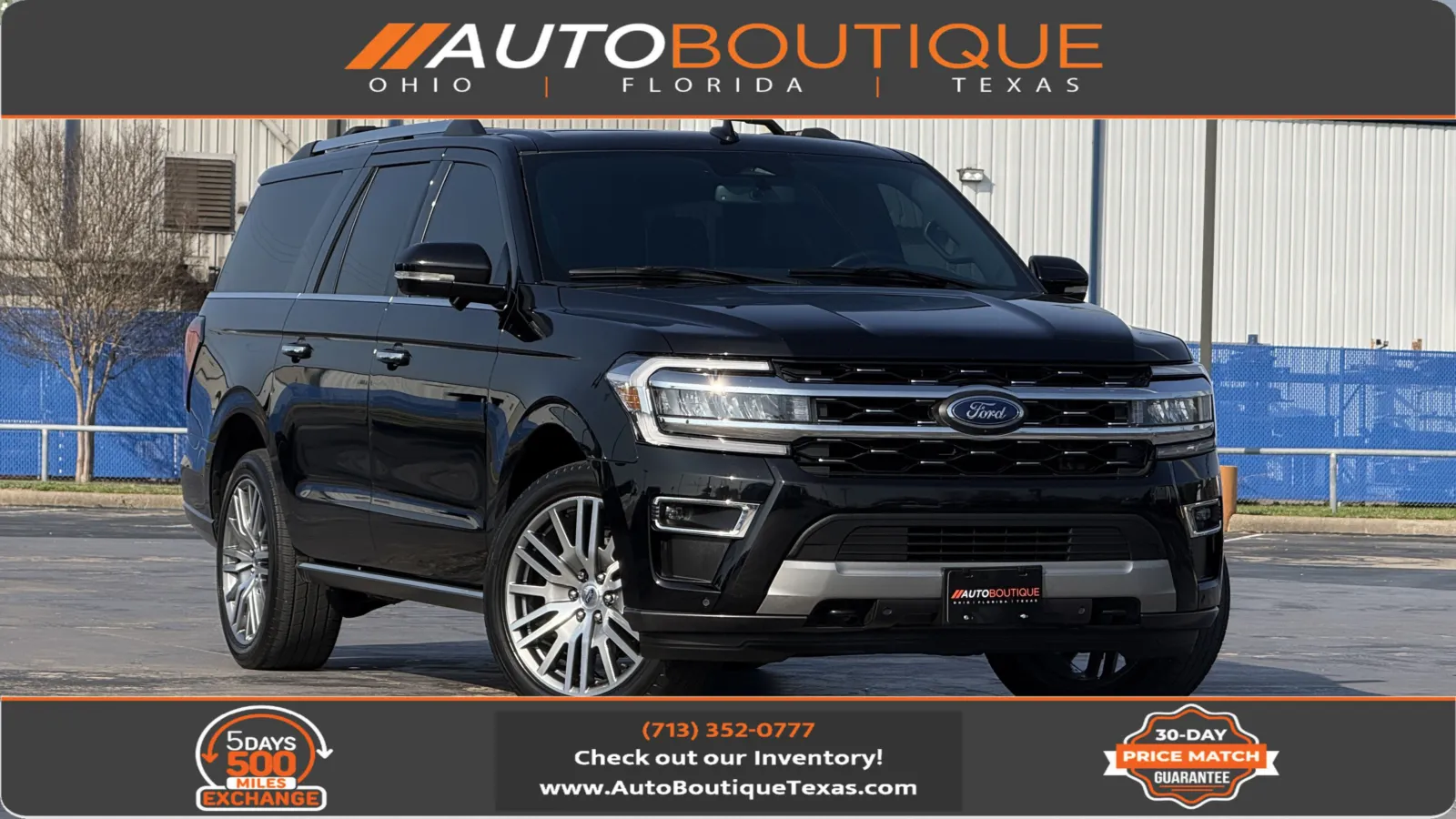 Used 2023 Ford Expedition Max Limited for sale in Alvin, TX at Auto ...