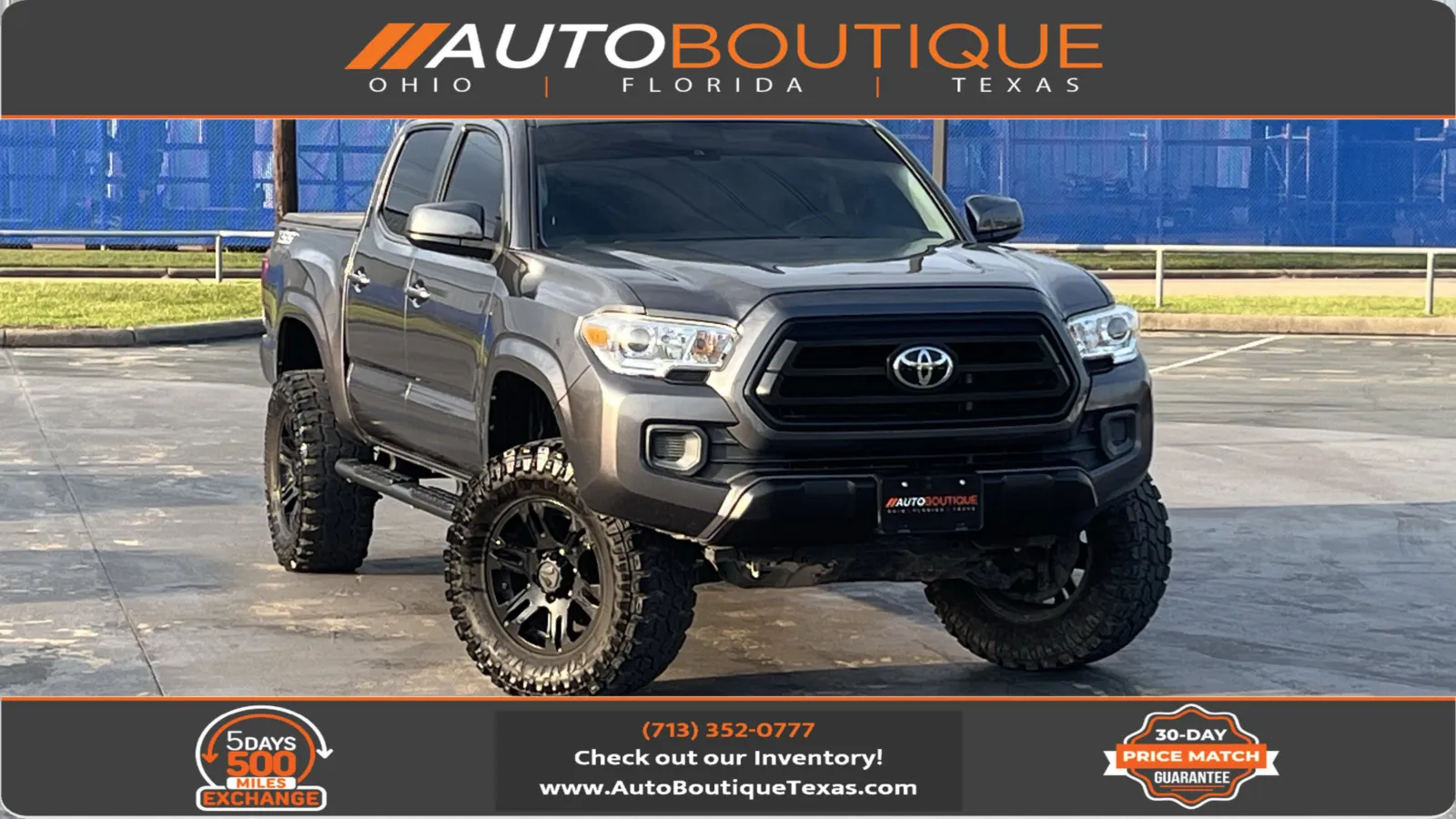 Used 2020 Toyota Tacoma SR for sale in Alvin, TX at Auto Boutique Texas ...