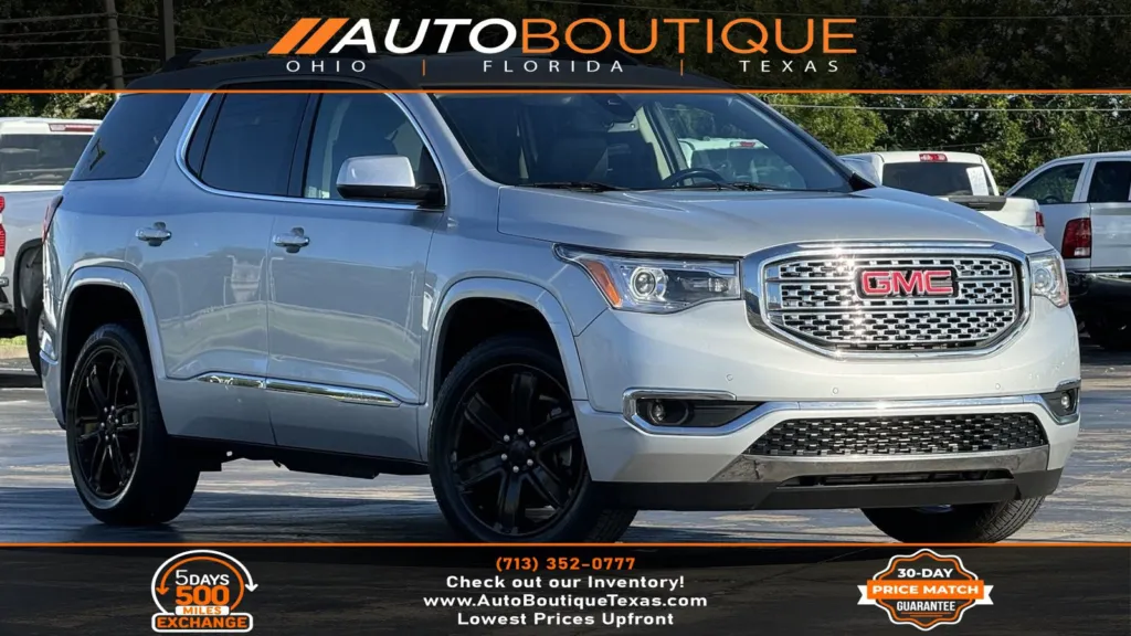 Used 2017 GMC Acadia Denali for sale in Alvin, TX at Auto Boutique ...