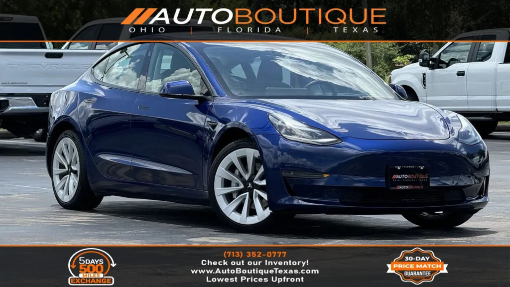 Used 2022 Tesla Model 3 for sale in Alvin, TX at Auto Boutique Texas ...