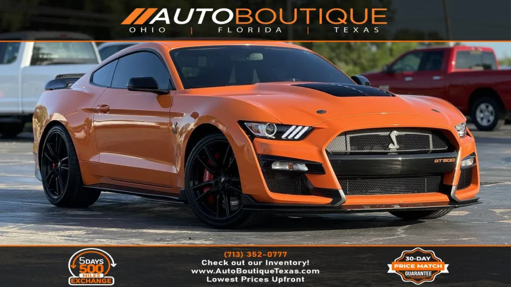 Used 2020 Ford Mustang Shelby GT500 for sale in Alvin, TX at Auto ...
