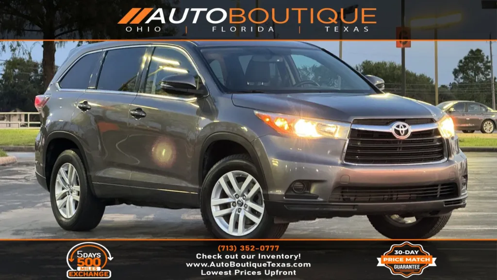 Used 2016 Toyota Highlander LE for sale in Alvin, TX | VIN ...