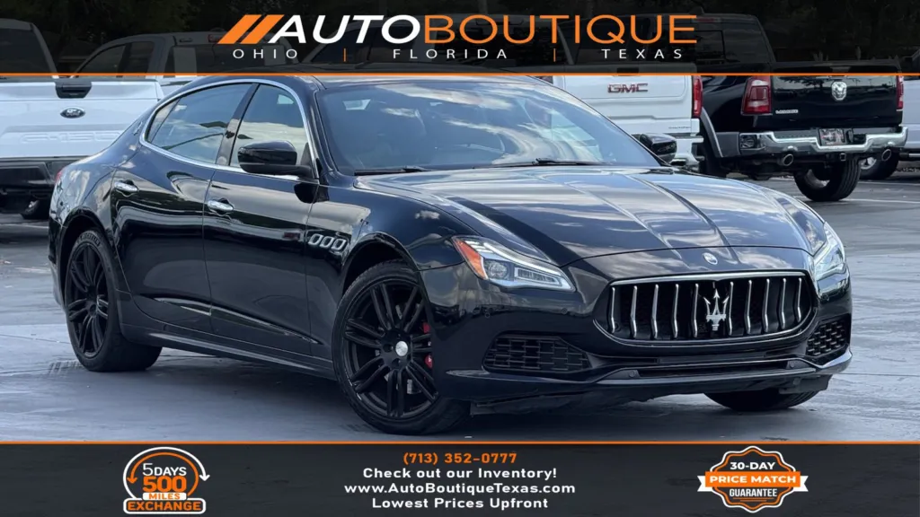 Used 2018 Maserati Quattroporte S for sale in Alvin, TX | VIN ...