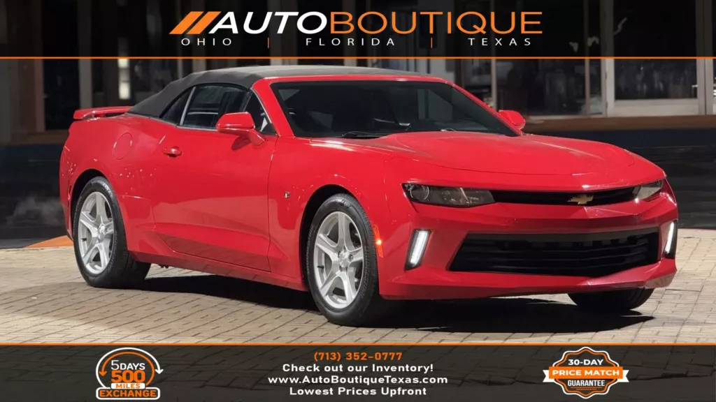 Used 2018 Chevrolet Camaro 2LT for sale in Alvin, TX at Auto Boutique ...