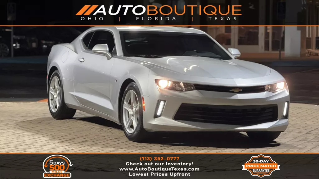 Used 2017 Chevrolet Camaro 1LT for sale in Alvin, TX at Auto Boutique ...