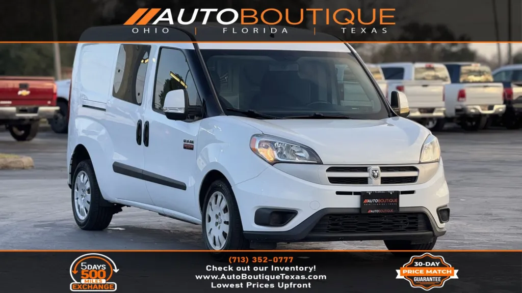 Used 2016 Ram ProMaster City Cargo Van Tradesman SLT for sale in Alvin ...