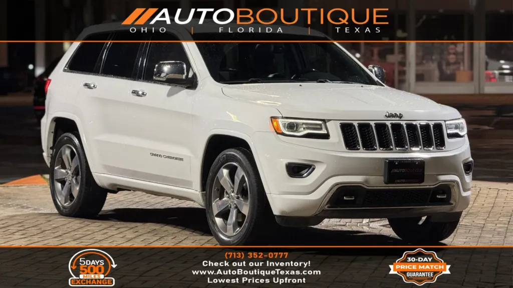 Used 2015 Jeep Grand Cherokee Overland for sale in Alvin, TX at Auto ...