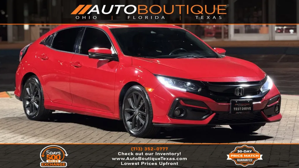 Used 2020 Honda Civic Hatchback EX for sale in Alvin, TX at Auto ...