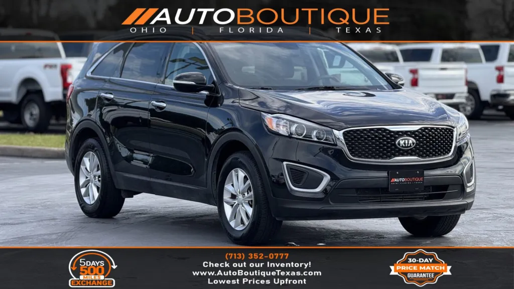 Used 2017 Kia Sorento LX for sale in Alvin, TX at Auto Boutique Texas | VIN: 5XYPG4A39HG281277