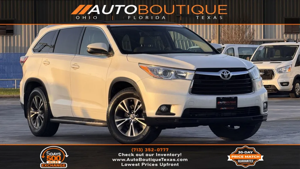 Used 2016 Toyota Highlander XLE for sale in Alvin, TX | VIN ...