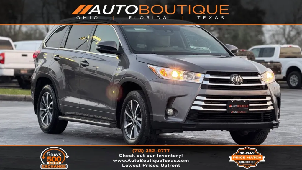 Used 2017 Toyota Highlander XLE for sale in Alvin, TX at Auto Boutique ...