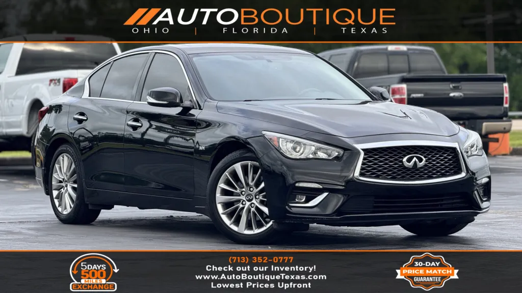 Used 2019 INFINITI Q50 3.0t LUXE for sale in Alvin, TX at Auto Boutique ...