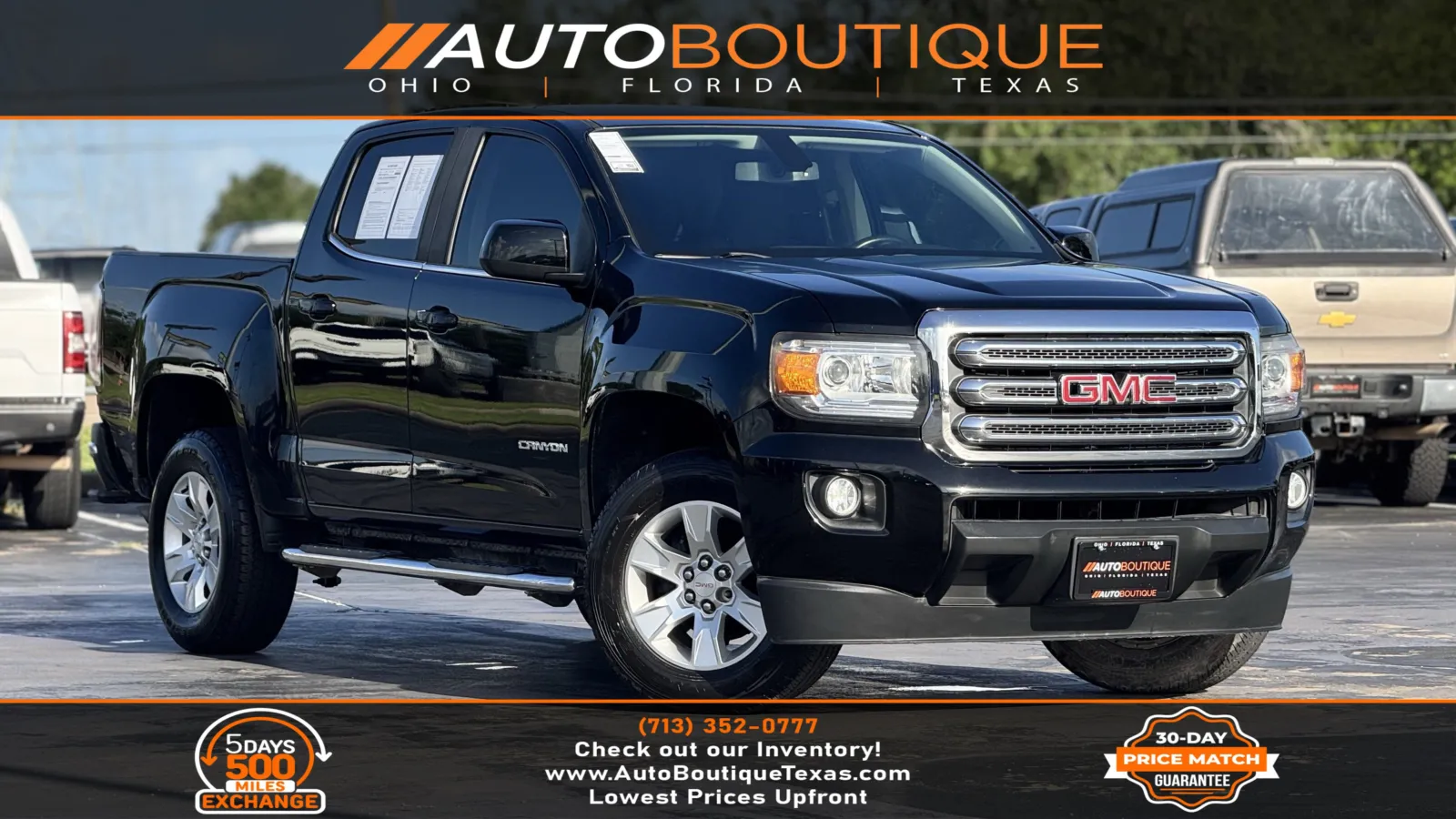 Used 2018 GMC Canyon 2WD SLE for sale in Alvin, TX at Auto Boutique ...