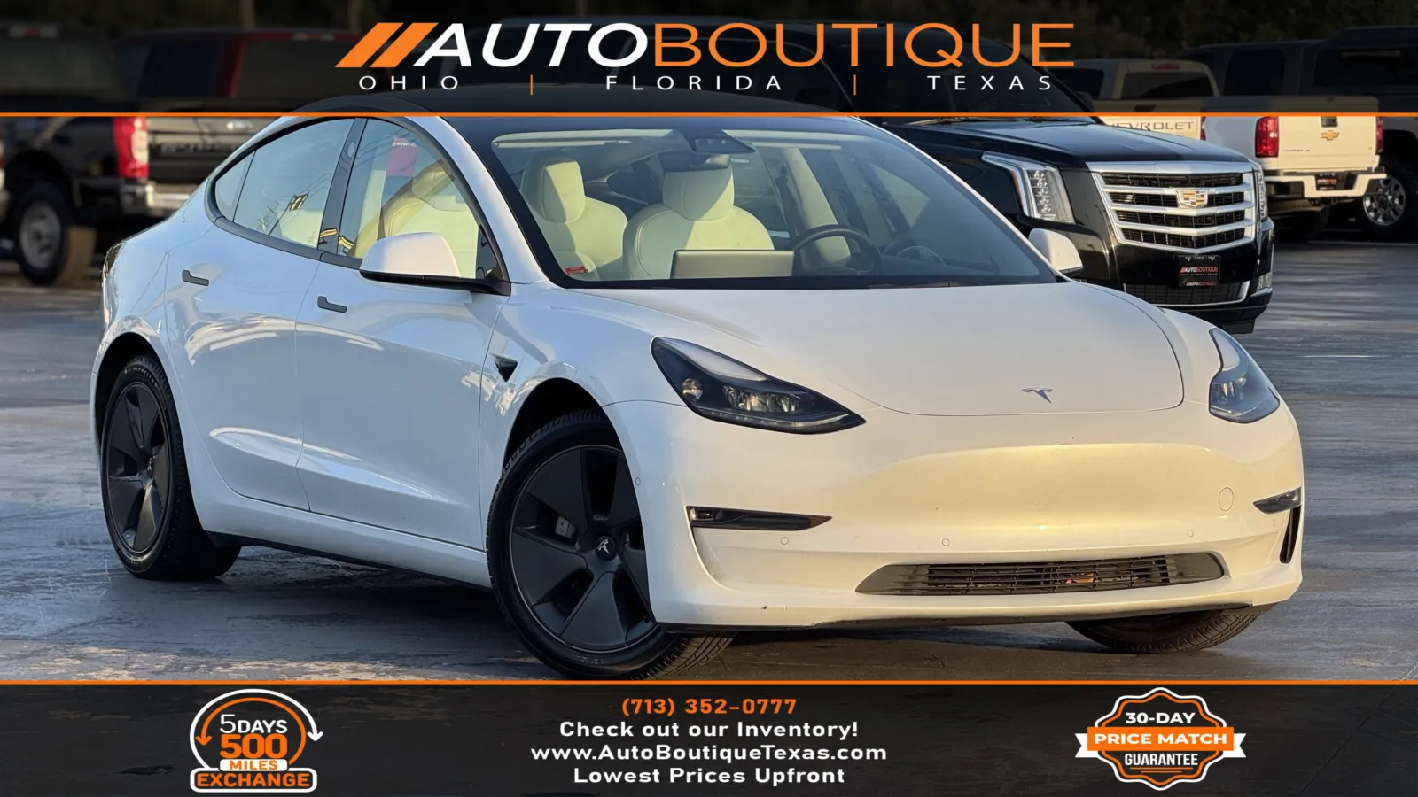 Used 2021 Tesla Model 3 Standard Range Plus for sale in Alvin, TX at ...