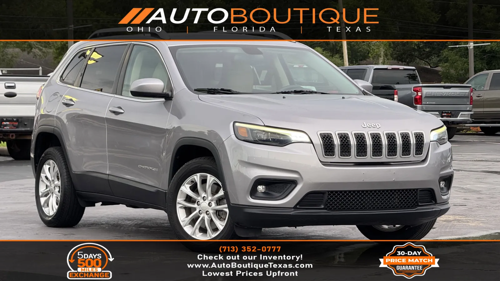 Used 2019 Jeep Cherokee Latitude for sale in Alvin, TX at Auto Boutique ...