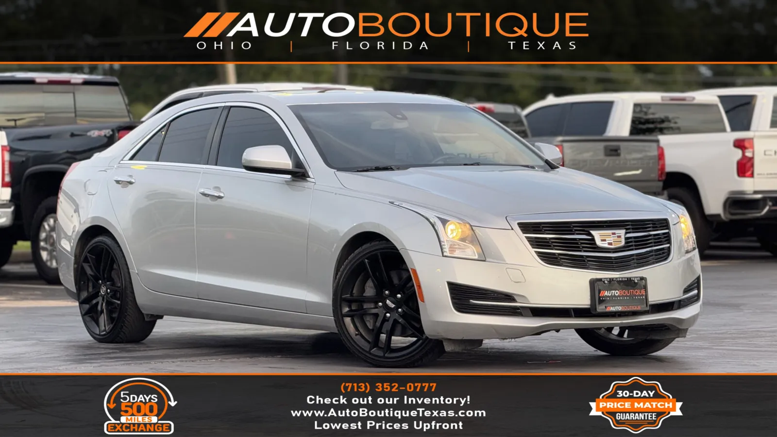 Used 2018 Cadillac ATS Sedan RWD for sale in Alvin, TX at Auto Boutique ...