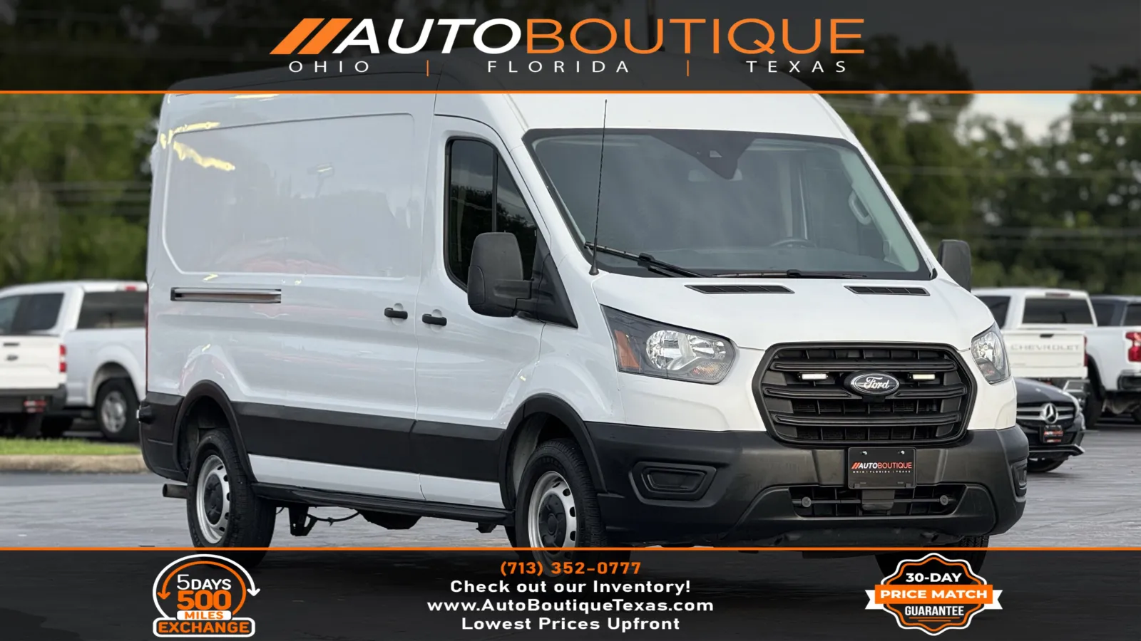 Used 2020 Ford Transit Cargo Van 250 for sale in Alvin, TX at Auto ...