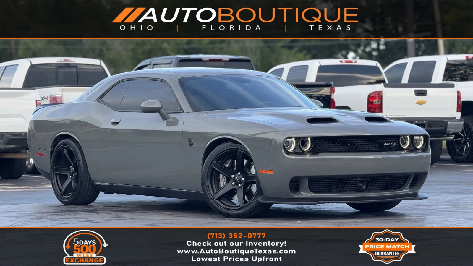 Used 2019 Dodge Challenger SRT Hellcat for sale in Alvin, TX at Auto ...