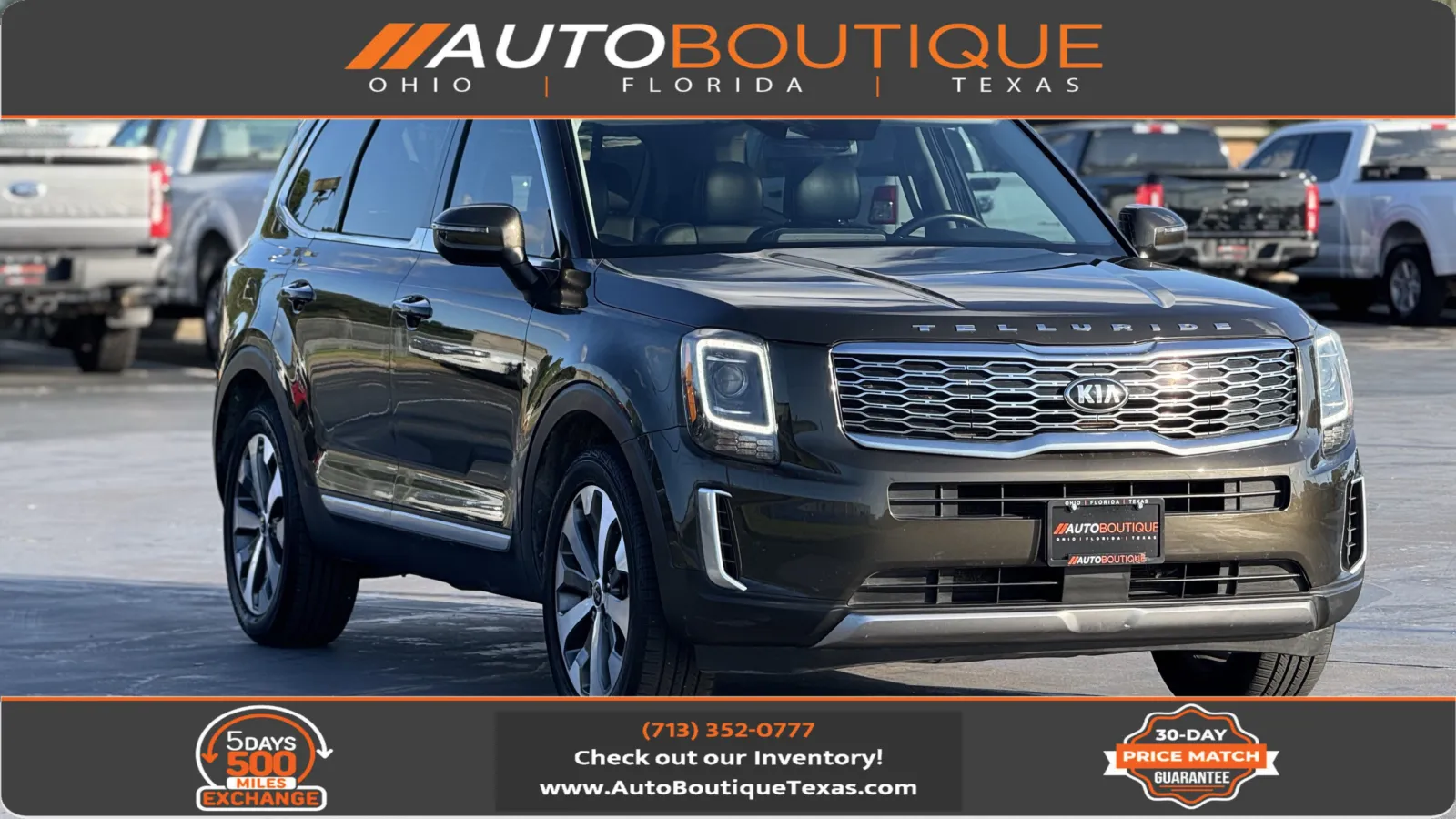 Used 2020 Kia Telluride S for sale in Alvin, TX at Auto Boutique Texas ...