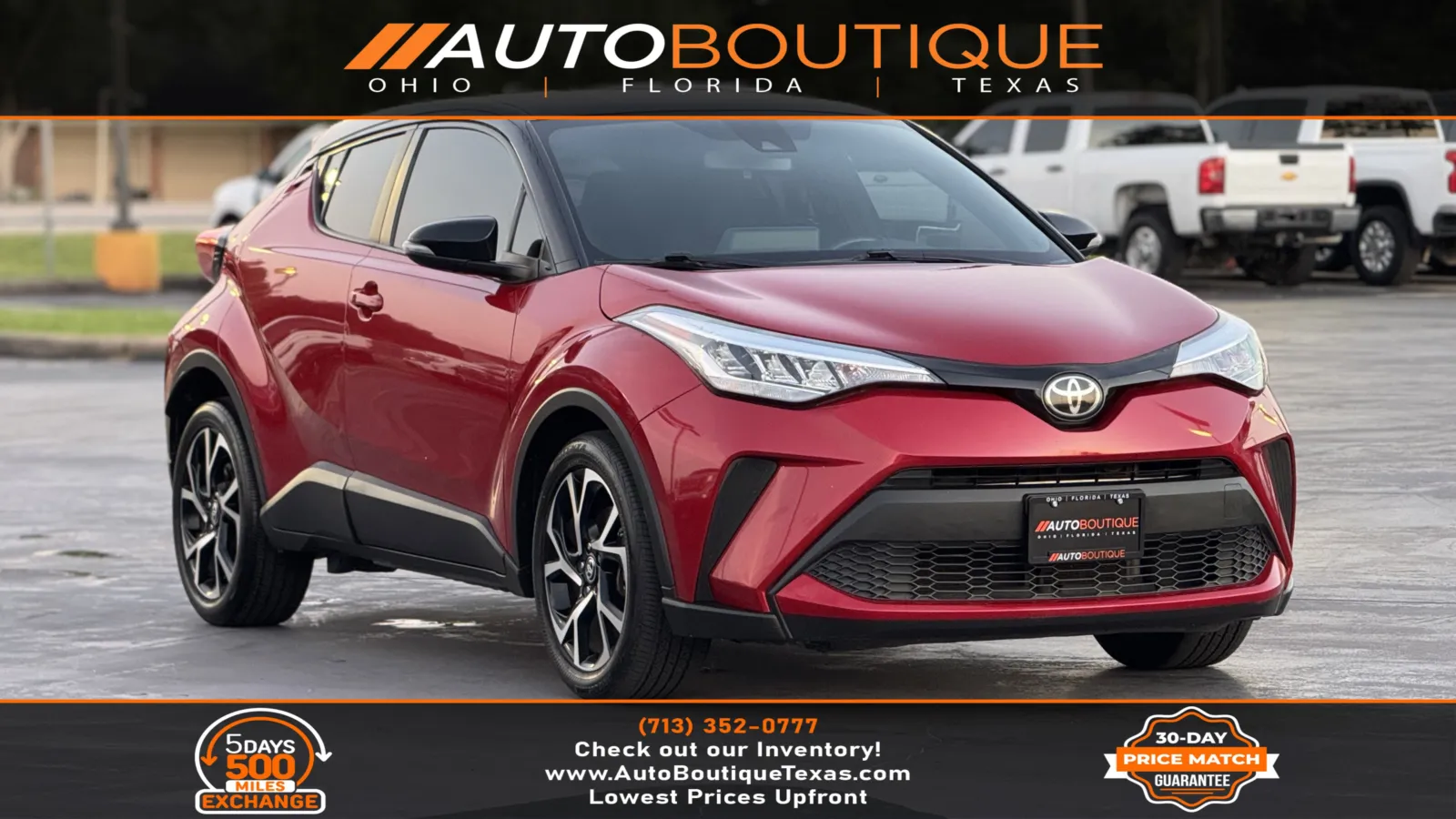 Used 2020 Toyota C-HR XLE for sale in Alvin, TX at Auto Boutique Texas ...