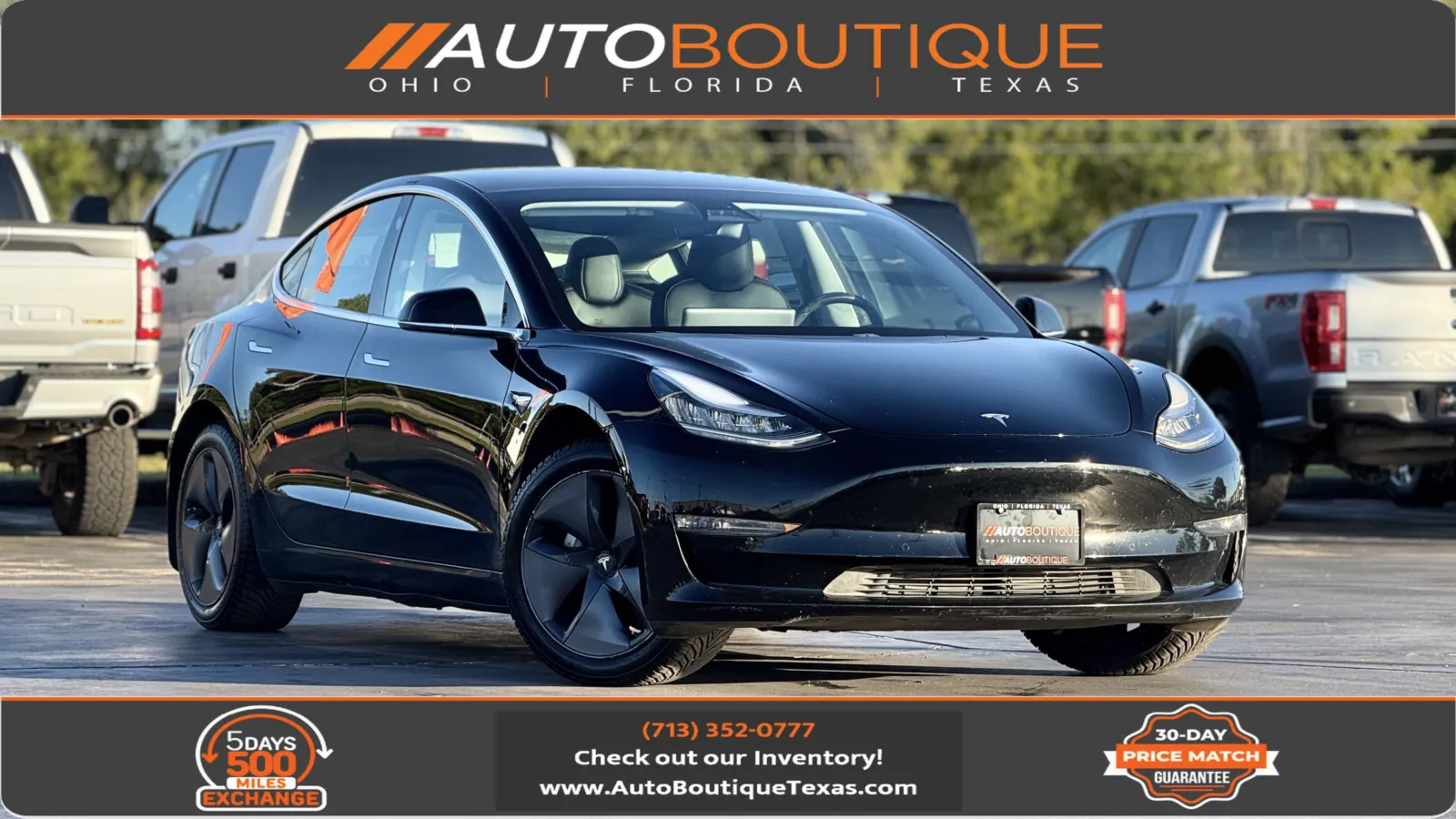 Used 2019 Tesla Model 3 Standard Range Plus for sale in Alvin, TX at ...