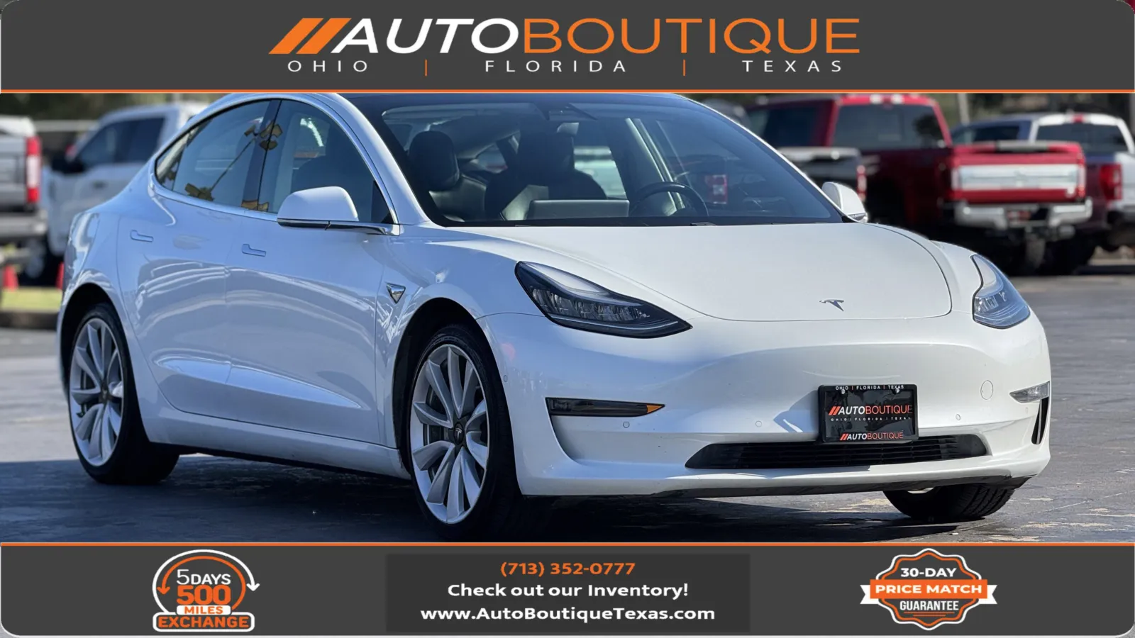 Used 2019 Tesla Model 3 Long Range for sale in Alvin, TX at Auto ...