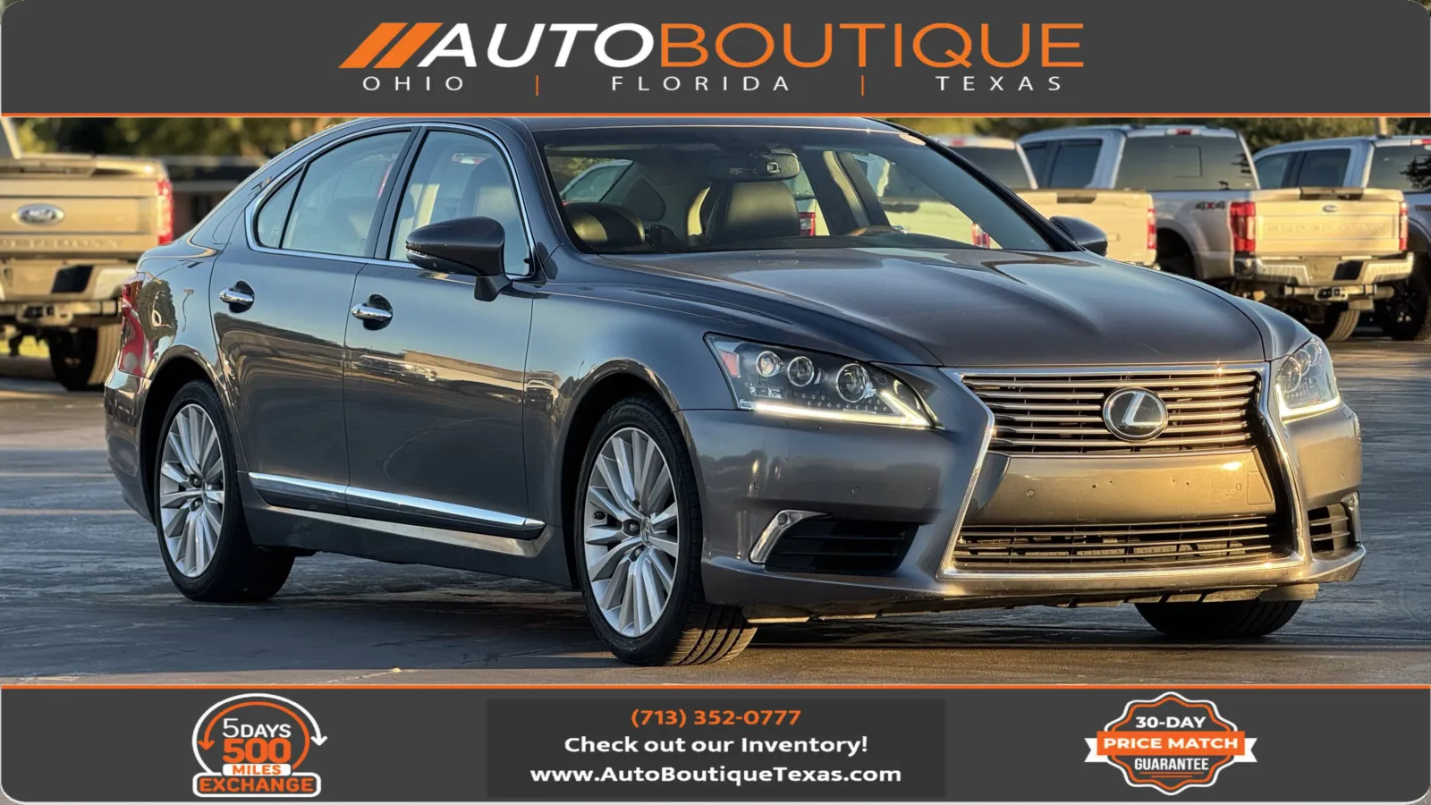 Used 2017 Lexus LS 460 for sale in Alvin, TX at Auto Boutique Texas ...