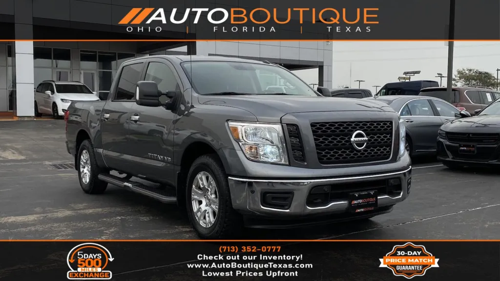 Used 2019 Nissan Titan SV for sale in Alvin, TX at Auto Boutique Texas ...
