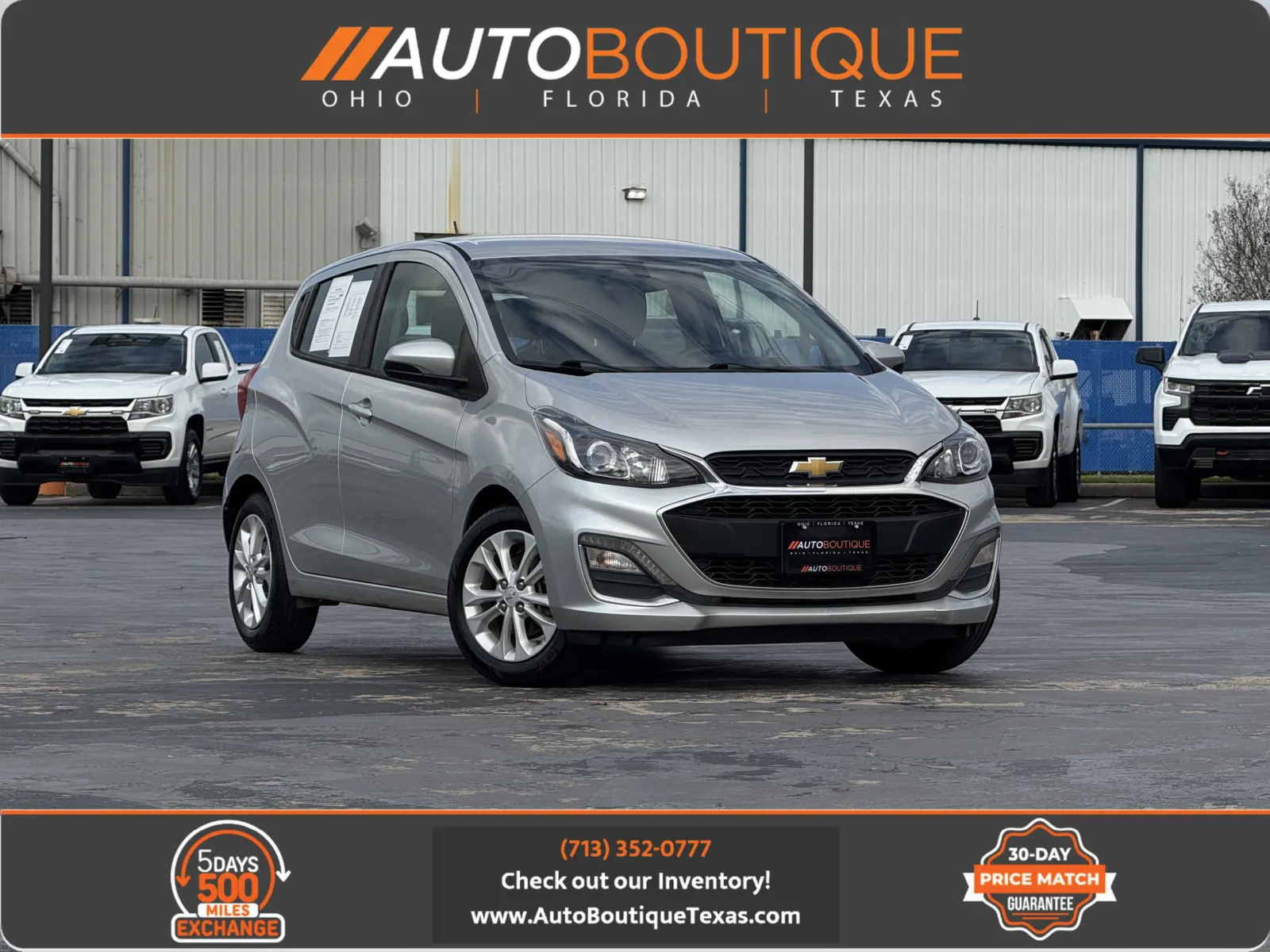 Used 2020 Chevrolet Spark LT for sale in Alvin, TX at Auto Boutique ...