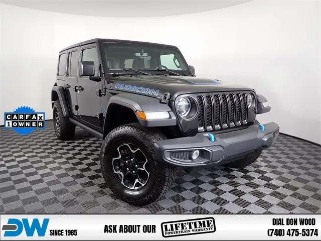 Used 2022 Jeep Wrangler Unlimited Rubicon 4xe for sale in Rockbridge ...