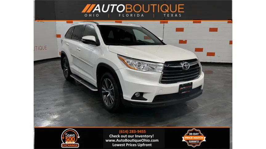 Used 2016 Toyota Highlander XLE for sale in Columbus, OH at Auto ...