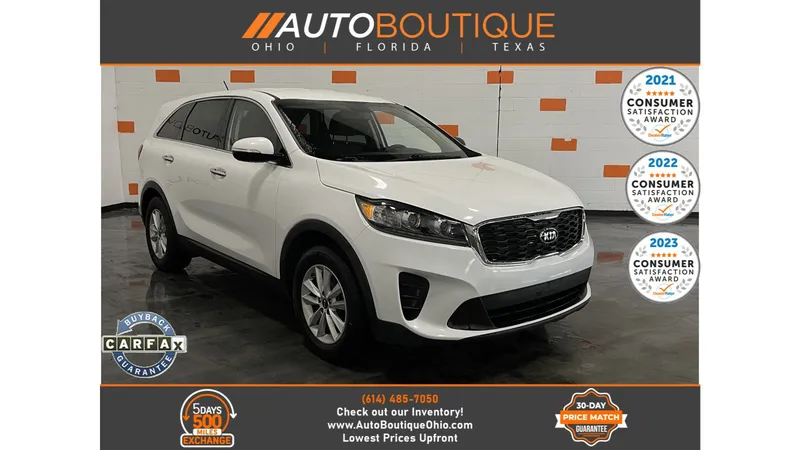 Used 2020 Kia Sorento LX V6 for sale in Columbus, OH at Auto Boutique Ohio | VIN: 5XYPG4A59LG623336