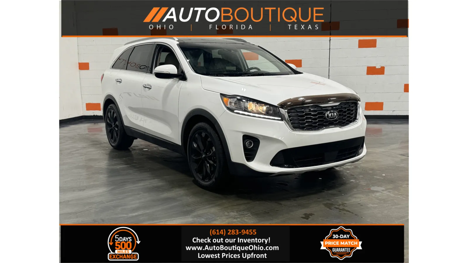 Used 2020 Kia Sorento EX V6 for sale in Columbus, OH at Auto Boutique Ohio | VIN: 5XYPH4A56LG675844
