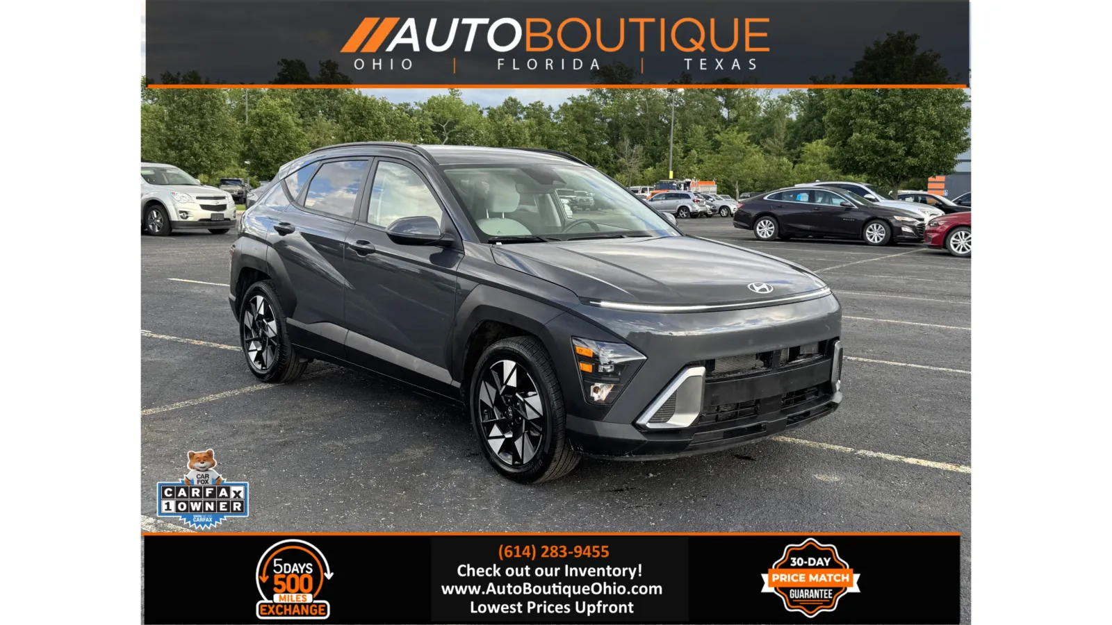 Used 2024 Hyundai Kona SEL for sale in Columbus, OH at Auto Boutique Ohio | VIN: KM8HB3AB7RU098136