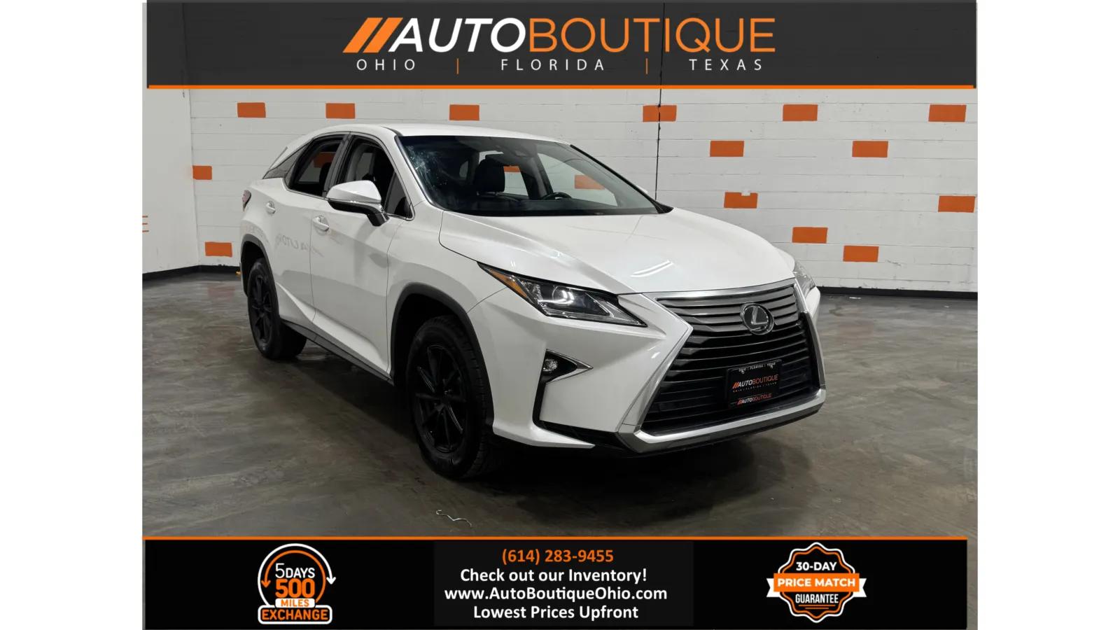 Used 2017 Lexus RX 350 for sale in Columbus, OH at Auto Boutique Ohio ...