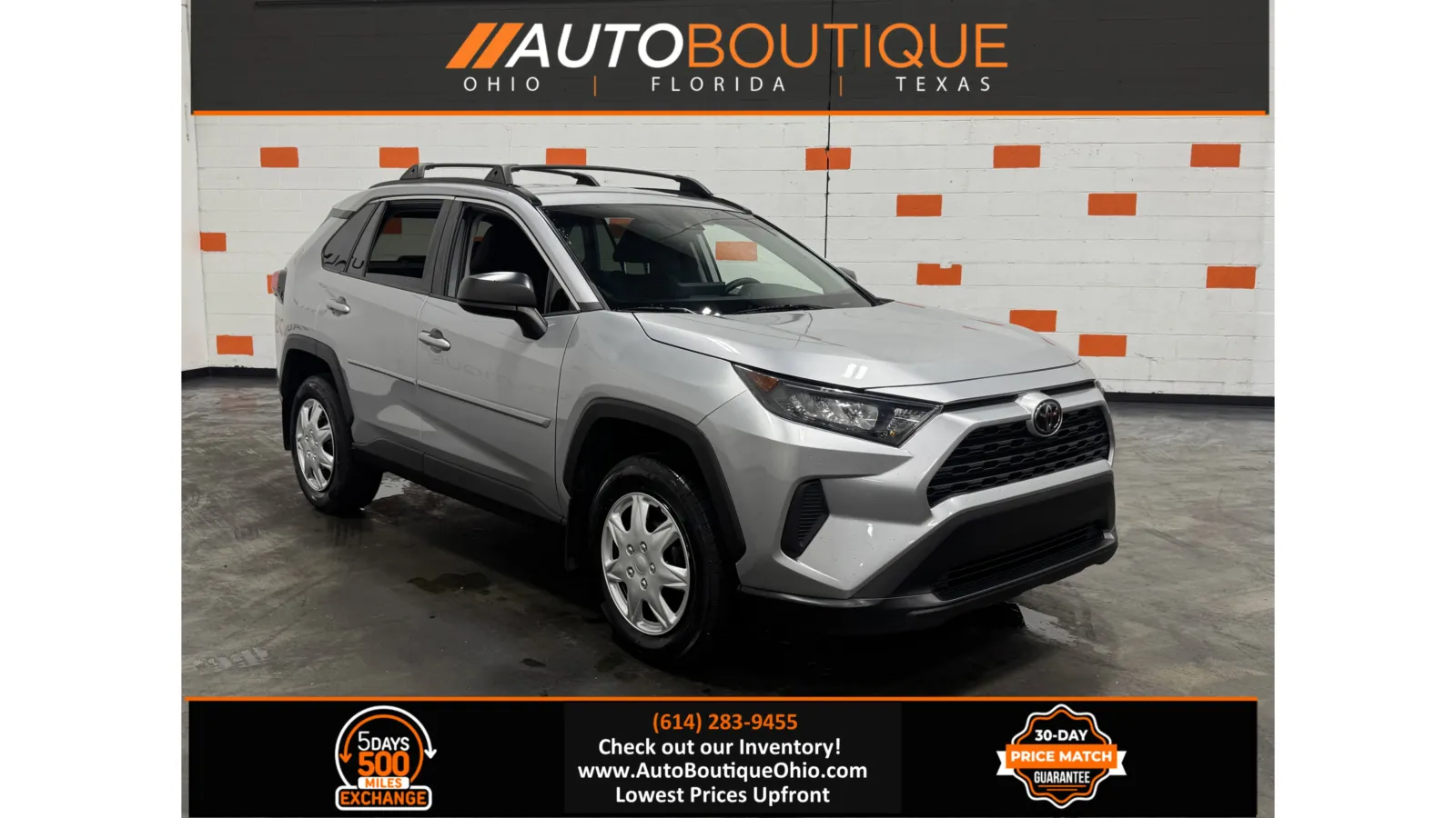 Used 2019 Toyota RAV4 LE for sale in Columbus, OH at Auto Boutique Ohio | VIN: 2T3F1RFV8KW003242