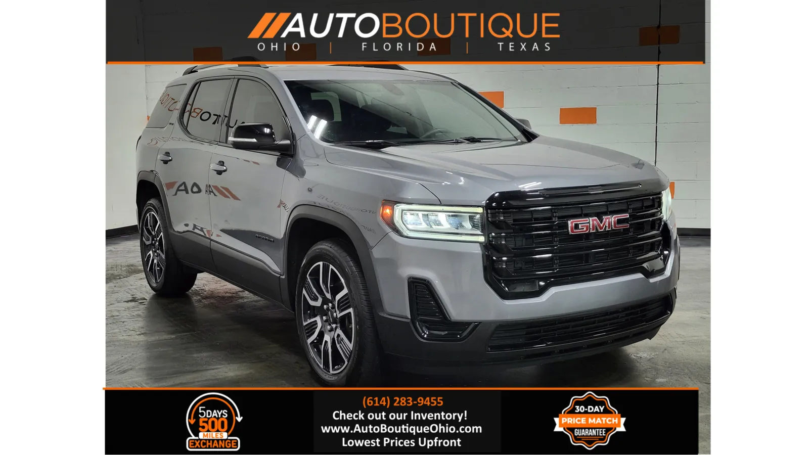 Used 2021 GMC Acadia SLE for sale in Columbus, OH at Auto Boutique Ohio | VIN: 1GKKNKLA3MZ118897
