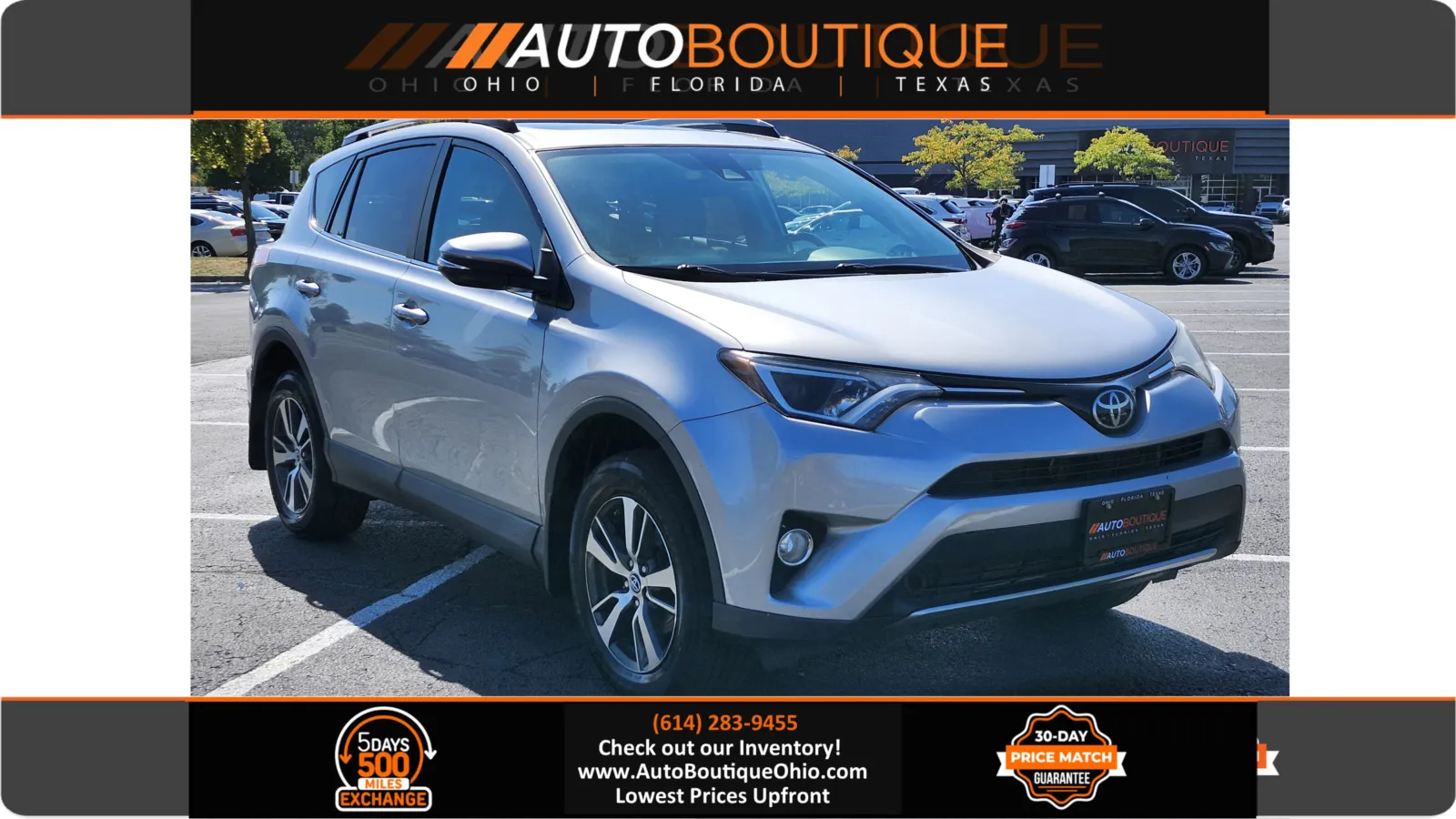 Used 2017 Toyota RAV4 XLE for sale in Columbus, OH at Auto Boutique ...