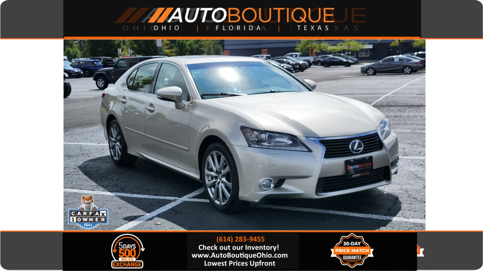 Used 2013 Lexus GS 350 for sale in Columbus, OH at Auto Boutique Ohio ...