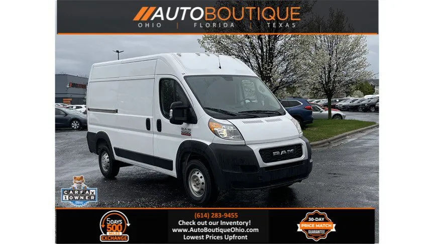 Used 2019 Ram ProMaster Cargo Van for sale in Columbus, OH at Auto ...