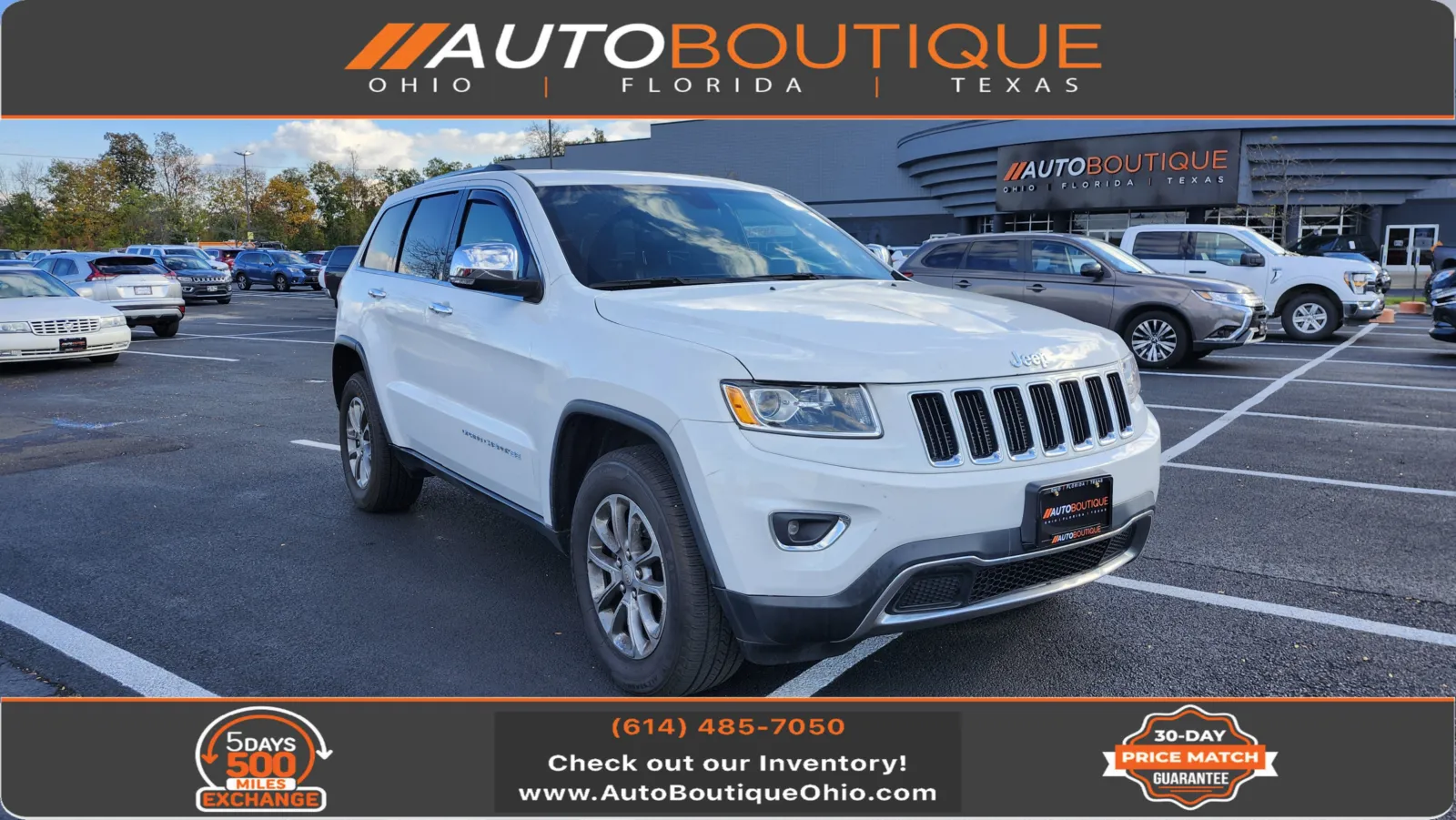 Used 2016 Jeep Grand Cherokee Limited for sale in Columbus, OH at Auto ...