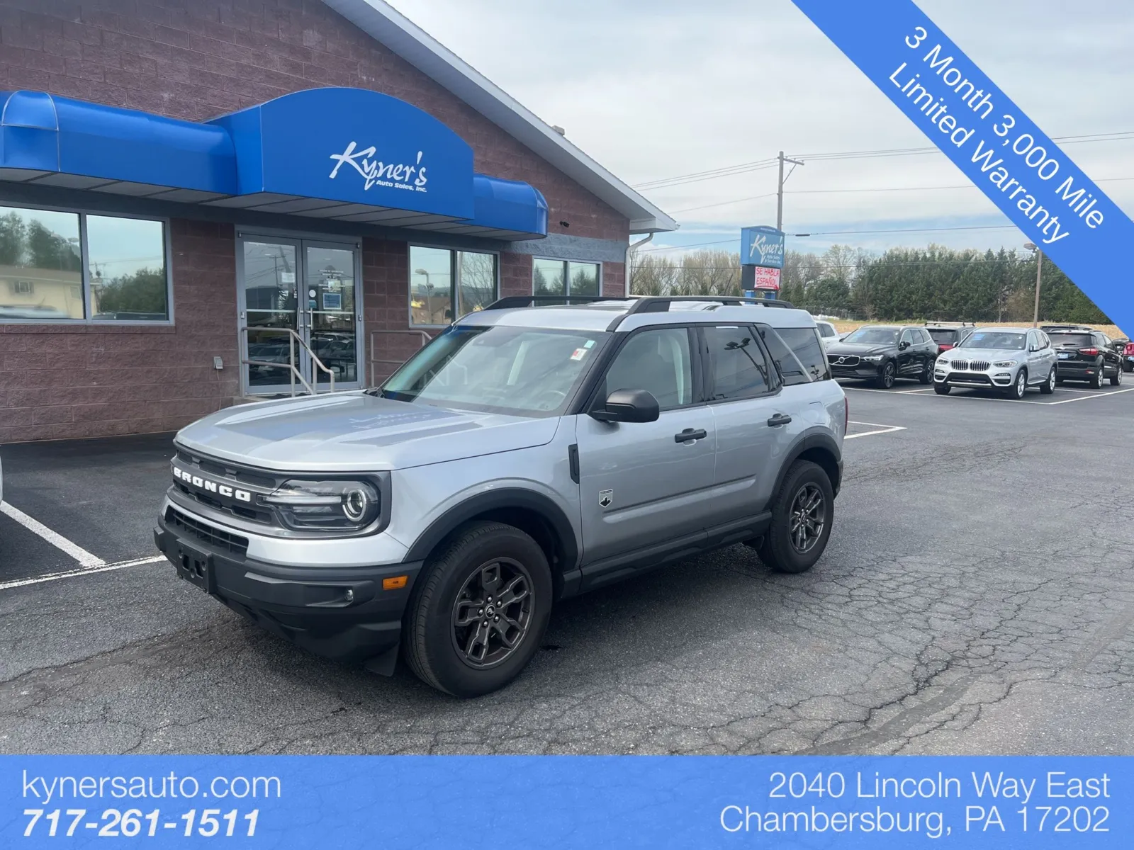 Used 2022 Ford Bronco Sport Big Bend for sale in Chambersburg, PA at ...