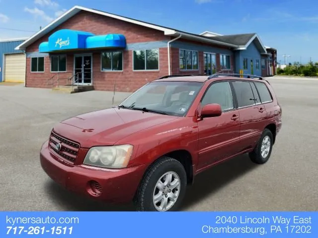 Used 2003 Toyota Highlander V6 for sale in Chambersburg, PA at Kyner's ...