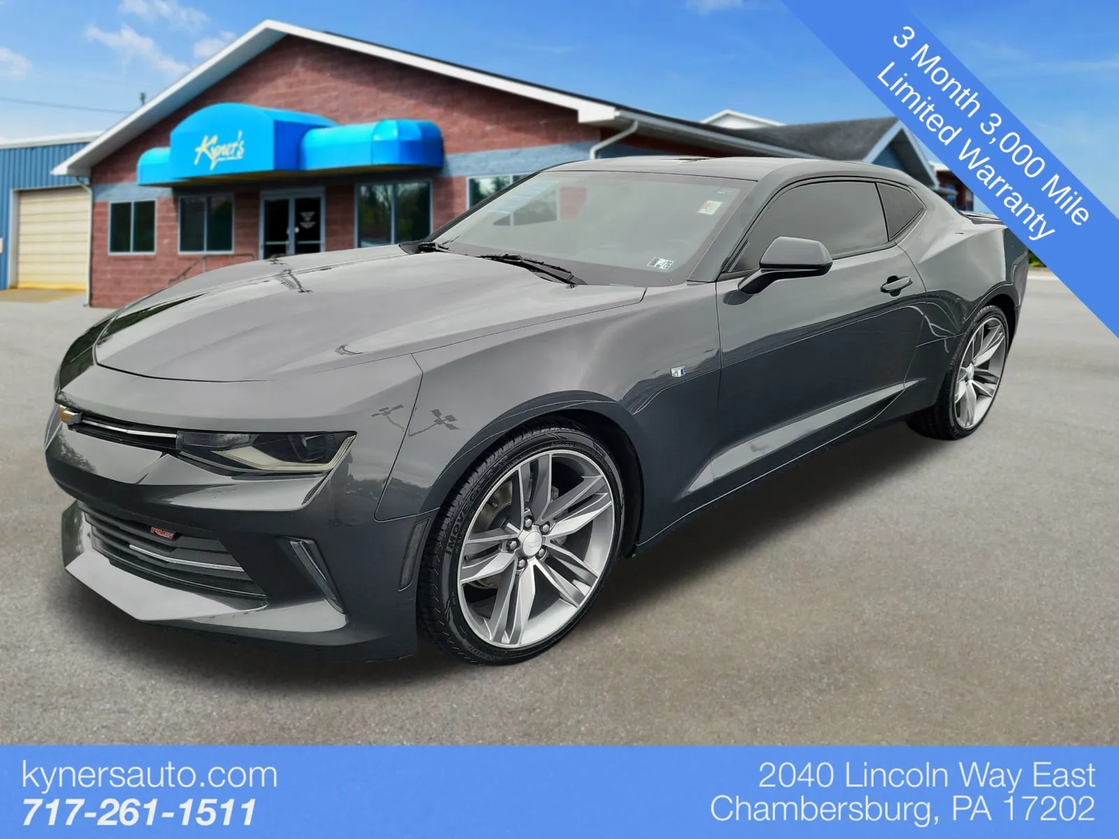 Used 2016 Chevrolet Camaro 2LT for sale in Chambersburg, PA at Kyner's ...