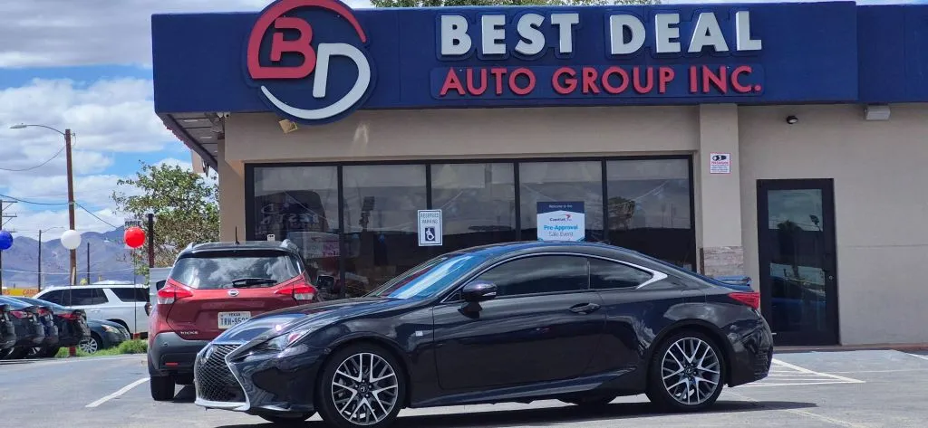 Used 2017 Lexus RC 200t Coupe 2D for sale in El Paso, TX at Best Deal ...