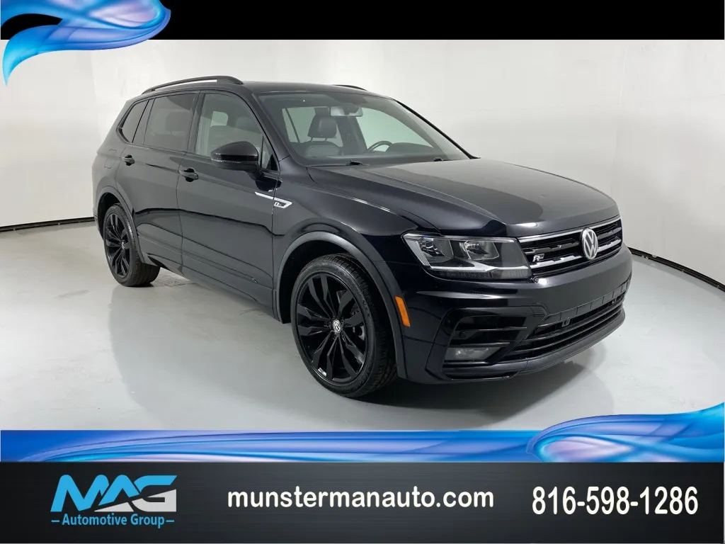 Used 2021 Volkswagen Tiguan 2.0T SE R-Line Black for sale in Blue ...