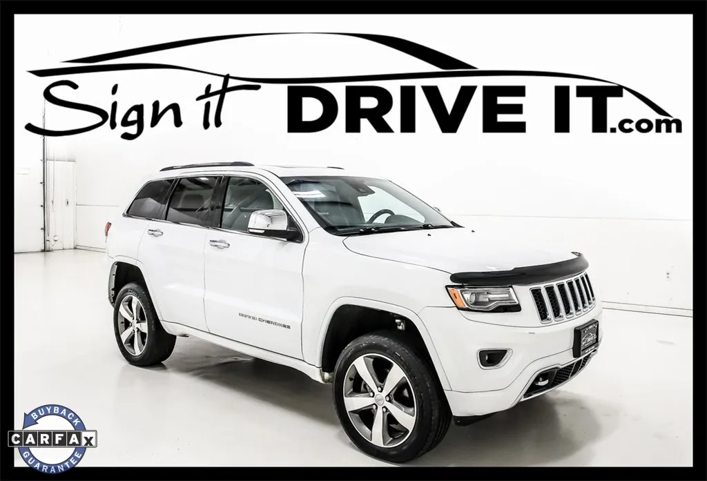 Used 2016 Jeep Grand Cherokee Overland for sale in Denton, TX at Sign ...